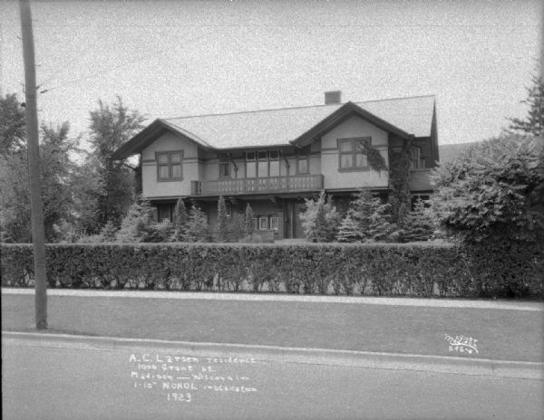 Larsen House | Photograph | Wisconsin Historical Society