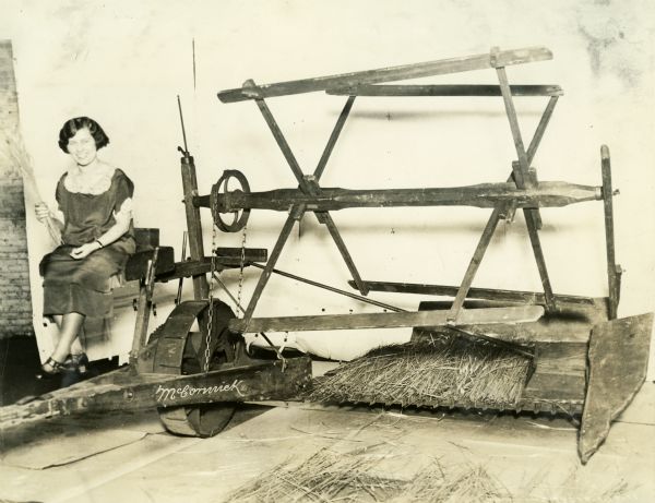 McCormick Reaper | Photograph | Wisconsin Historical Society