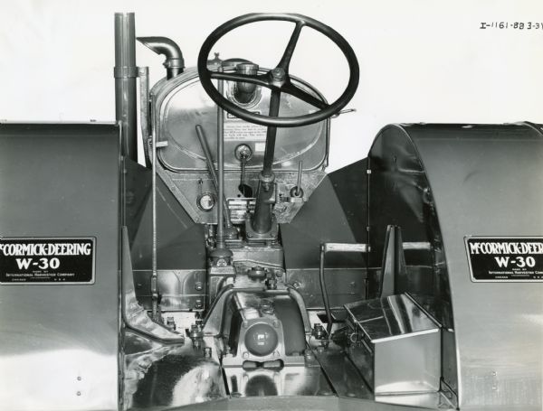 Operator Platform on W-30 Tractor | Photograph | Wisconsin Historical ...