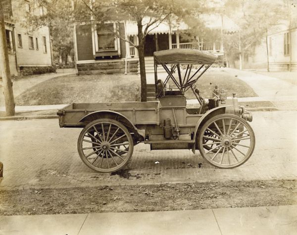 International Model M Truck Parked in Residential Area | Photograph ...