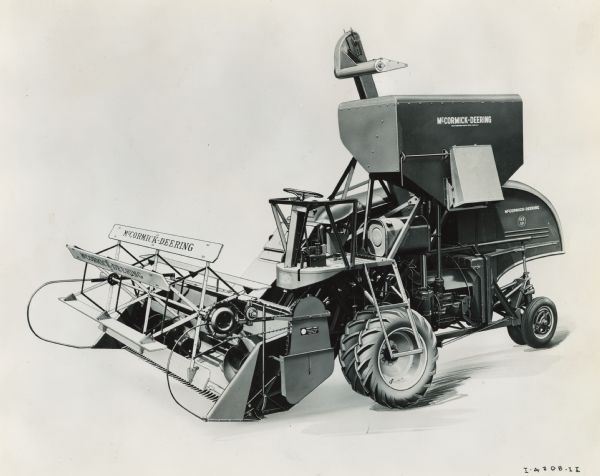 123-SP Combine | Photograph | Wisconsin Historical Society
