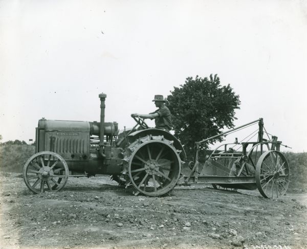 Man Driving McCormick-Deering Tractor | Photograph | Wisconsin ...
