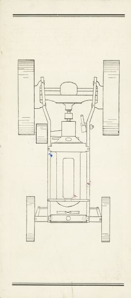 Wetmore Tractor Diagram | Book or Pamphlet | Wisconsin Historical Society