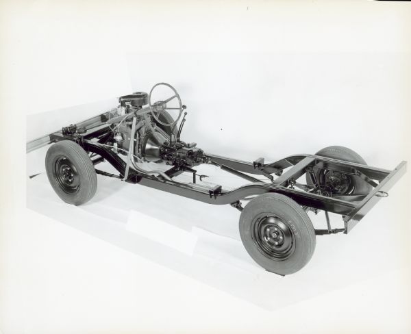 Rolling Chassis for Scout 4x4 | Photograph | Wisconsin Historical Society