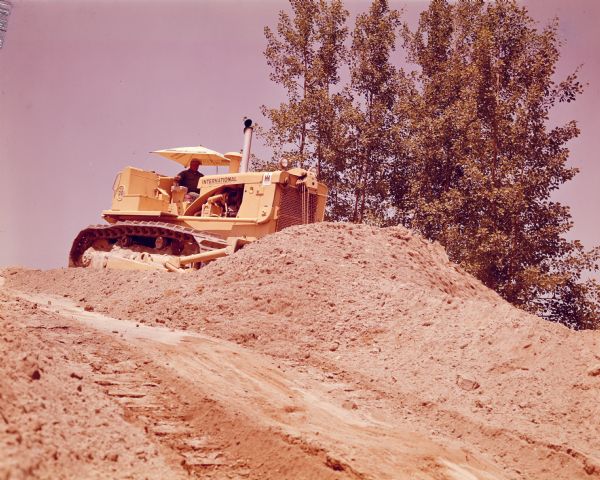Man Using TD-30 | Photograph | Wisconsin Historical Society