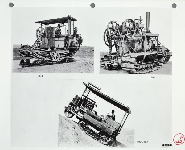 Chain Type Tractors | Photograph | Wisconsin Historical Society