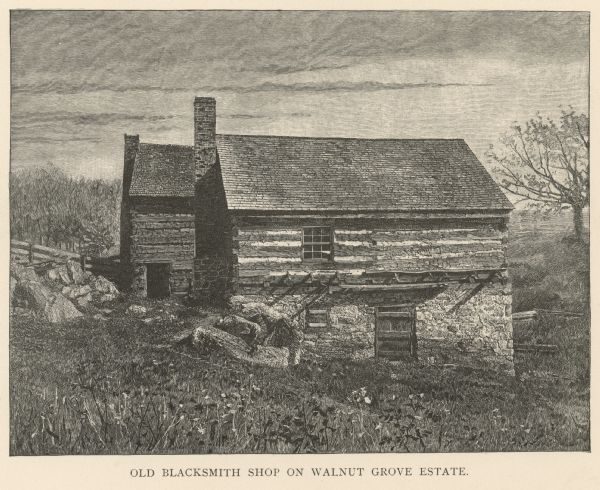 Old Blacksmith Shop | Print | Wisconsin Historical Society
