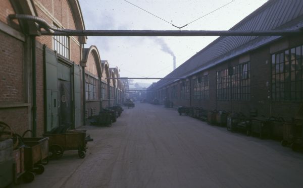 Factory Buildings in France | Photograph | Wisconsin Historical Society
