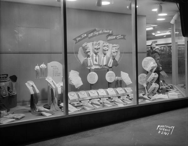 Hub Clothing Store Shirts Display Window | Photograph | Wisconsin ...