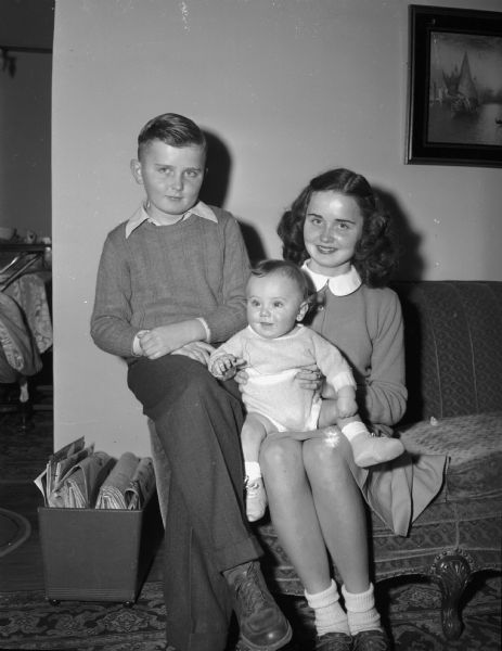 Frederick Family Children | Photograph | Wisconsin Historical Society