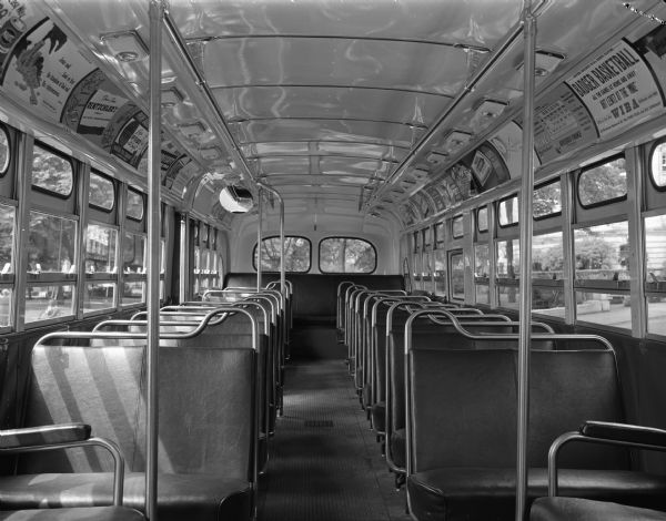Madison City Bus | Photograph | Wisconsin Historical Society