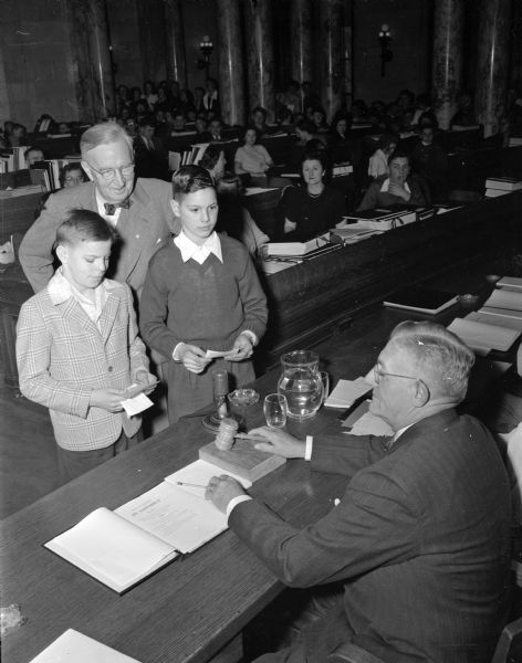 Junior Lobbyists Advocating for State Symbols | Photograph | Wisconsin ...