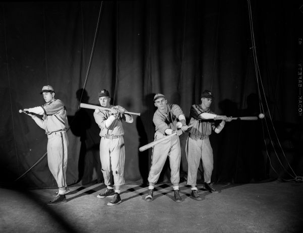 Candidates for University of Wisconsin Baseball Team | Photograph ...