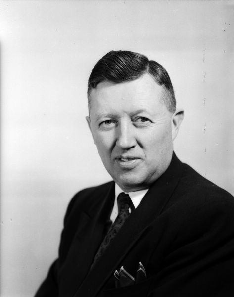 Ted Rundell Portrait | Photograph | Wisconsin Historical Society