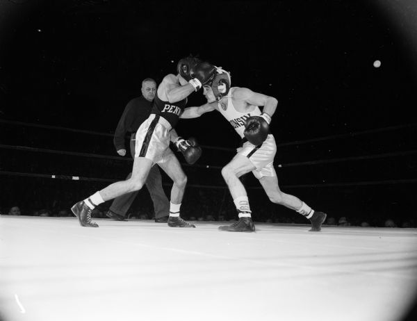 Wisconsin vs. Penn State Boxing Match | Photograph | Wisconsin ...