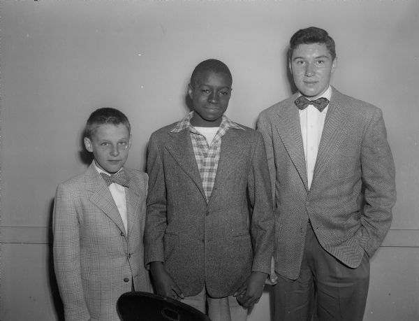 Optimist Club Oratorical Winners | Photograph | Wisconsin Historical ...
