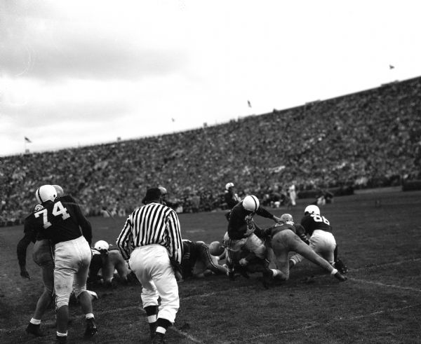Wisconsin vs. Marquette Football Game | Photograph | Wisconsin ...