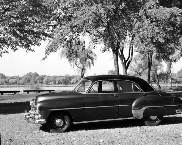 DeSoto DeLuxe Automobile | Photograph | Wisconsin Historical Society