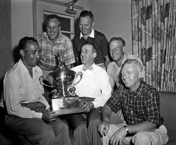 City Golf Tournament Winners | Photograph | Wisconsin Historical Society