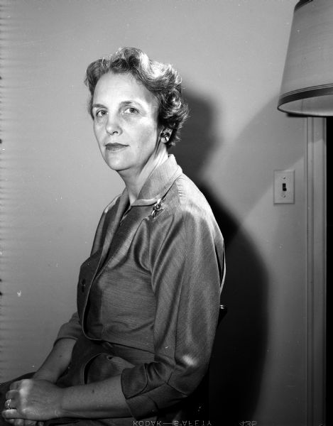 Helen Herrick, University League | Photograph | Wisconsin Historical ...