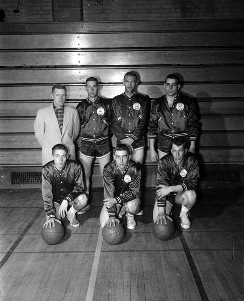 Tipler's Transfer Basketball Team | Photograph | Wisconsin Historical ...