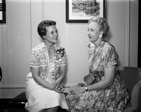 Zor Shrine Wives | Photograph | Wisconsin Historical Society