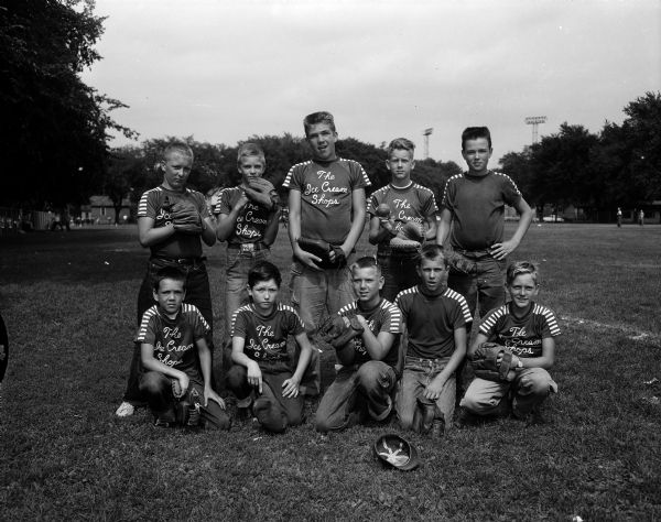 Madison Boys Baseball Program | Photograph | Wisconsin Historical Society