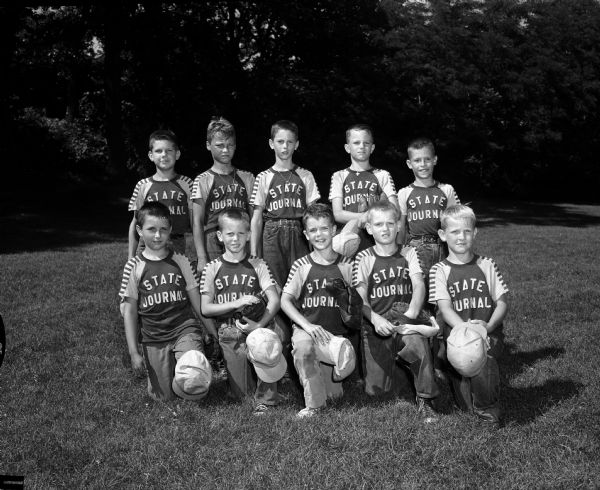 Madison Boys Baseball Program | Photograph | Wisconsin Historical Society