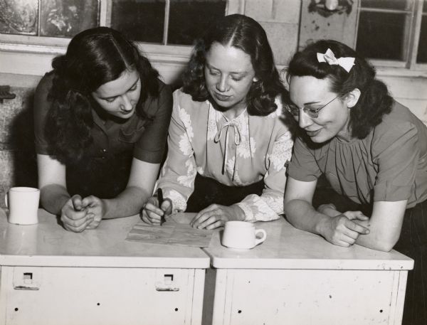 Female Rubber Workers | Photograph | Wisconsin Historical Society