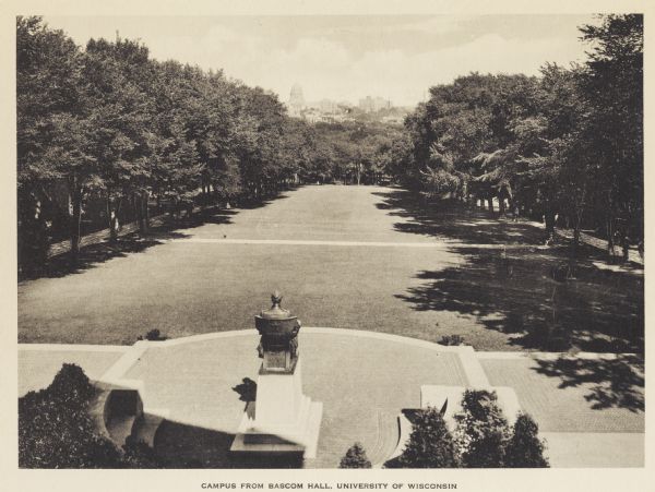 Bascom Hill | Photograph | Wisconsin Historical Society