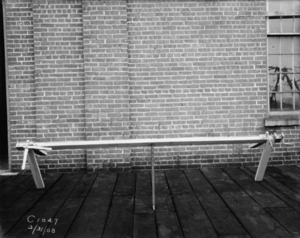 Baling Wire Stretcher | Photograph | Wisconsin Historical Society