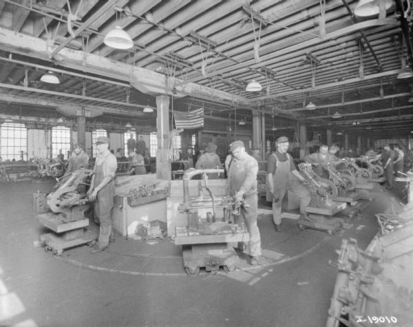 Men Working in Manufacturing Area | Photograph | Wisconsin Historical ...