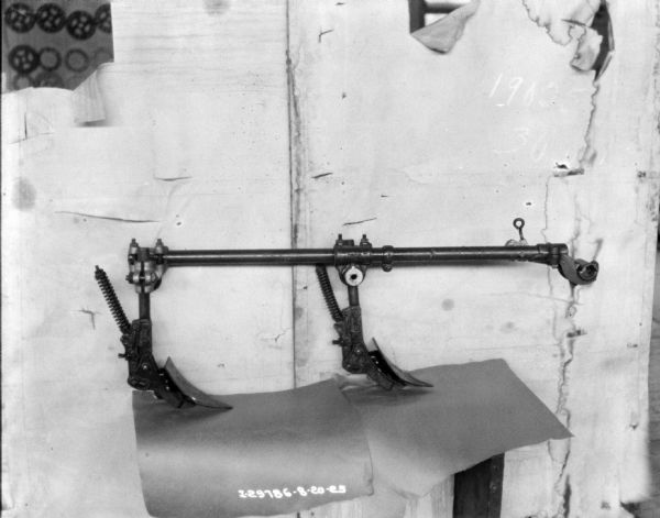 Cultivator Parts | Photograph | Wisconsin Historical Society