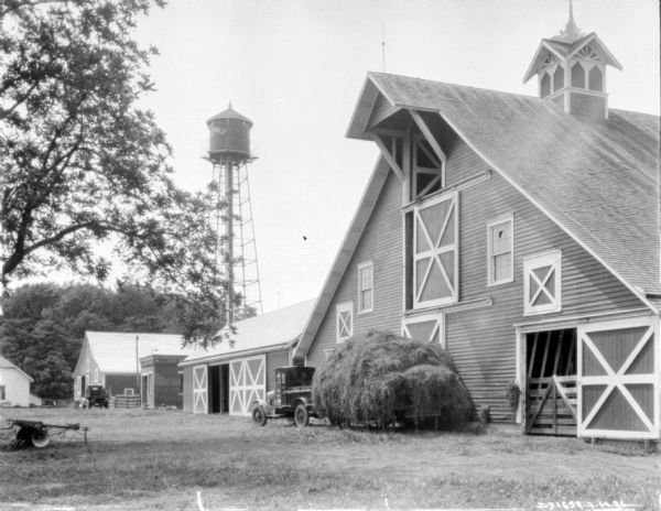 Haying Operation | Photograph | Wisconsin Historical Society