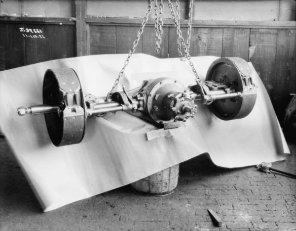 Axle | Photograph | Wisconsin Historical Society