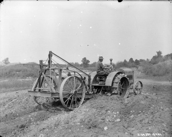 Man Driving McCormick-Deering Tractor | Photograph | Wisconsin ...
