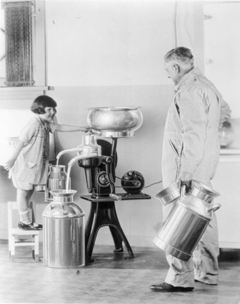 Cream Separator | Photograph | Wisconsin Historical Society