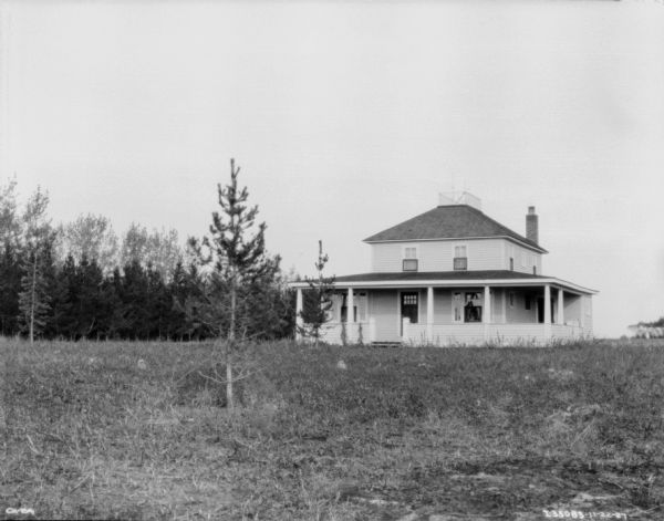 Family Farm in Canada | Photograph | Wisconsin Historical Society