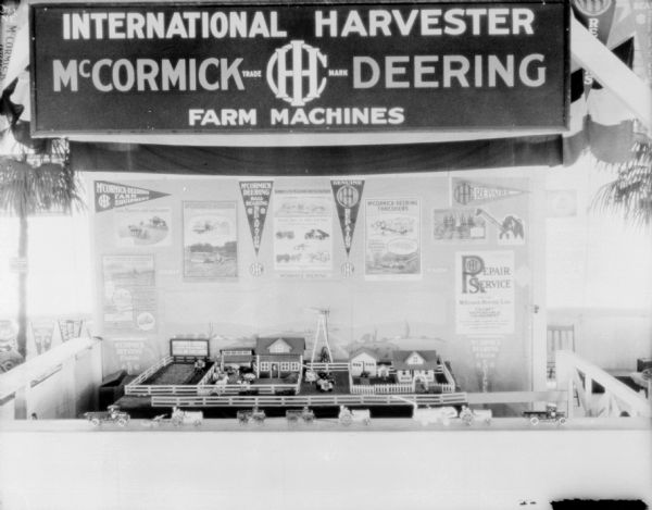 Miniature Farm Display | Photograph | Wisconsin Historical Society