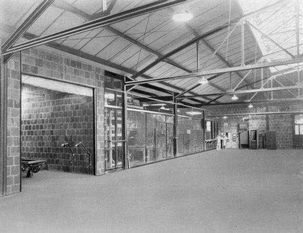 Repair Service Garage Interior | Photograph | Wisconsin Historical Society