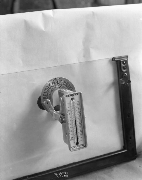 Bendix Brake Gauge | Photograph | Wisconsin Historical Society