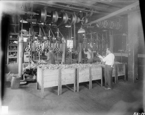 Employees Working on Assembly Line | Photograph | Wisconsin Historical ...