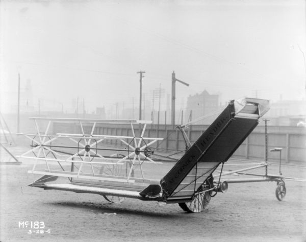 Push Binder Header | Photograph | Wisconsin Historical Society