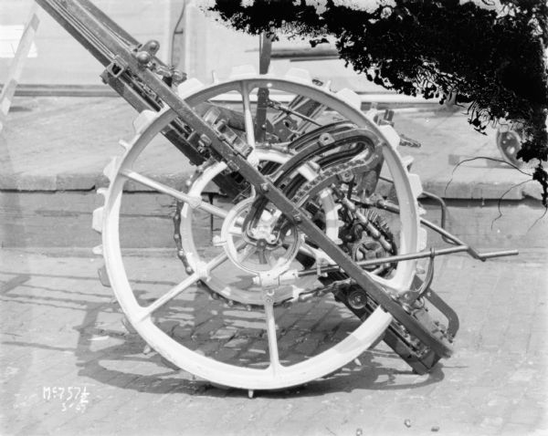 Gears on a Wheel at McCormick Works | Photograph | Wisconsin Historical ...