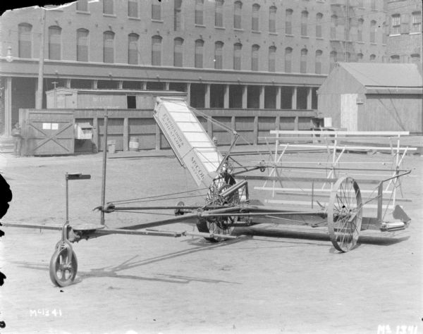 Push Binder Header at McCormick Works | Photograph | Wisconsin ...