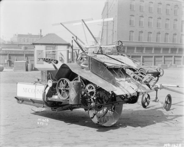 McCormick Twine Binder | Photograph | Wisconsin Historical Society