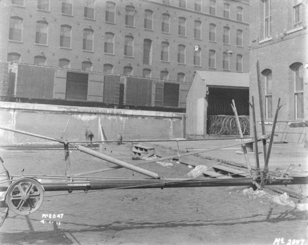 Push Binder Header at McCormick Works | Photograph | Wisconsin ...