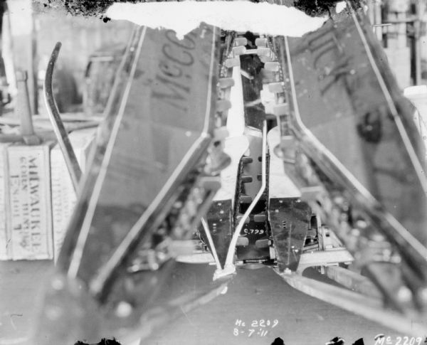 McCormick Corn Picker | Photograph | Wisconsin Historical Society