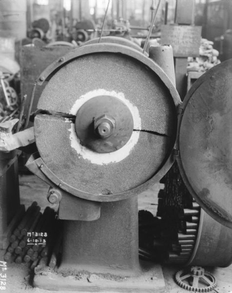 Broken Grinding Wheel at McCormick Works | Photograph | Wisconsin ...