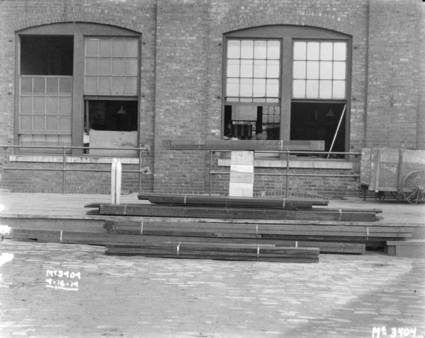 Banded Lumber | Photograph | Wisconsin Historical Society